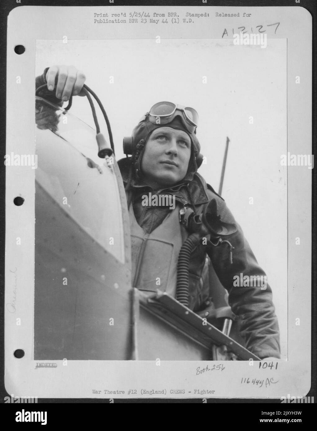 Colonel Kenneth R. Martin, Ninth Air Force North American P-51 Mustang ...