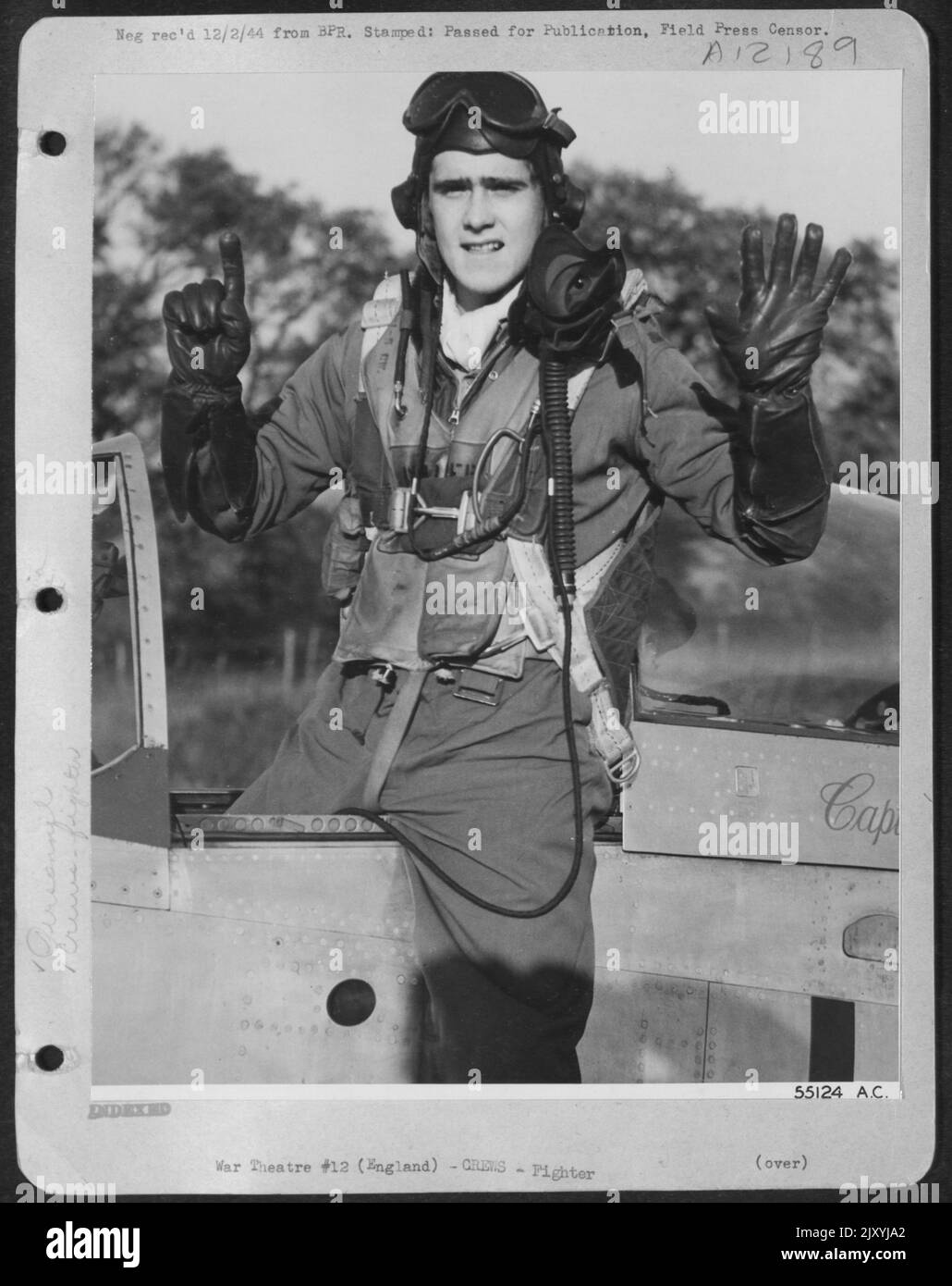ENGLAND-Capt. William T. Whisner, of 312 Albany Ave., Shreveport, La ...