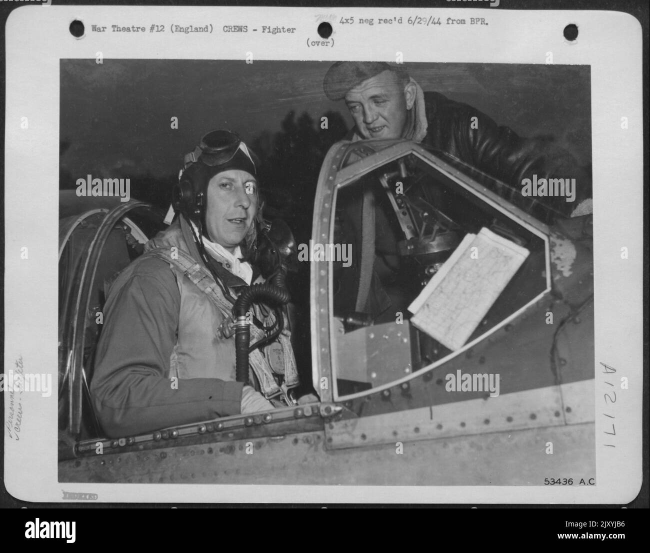 ENGLAND-21 June 1944 was the first time that long range Britain-based ...