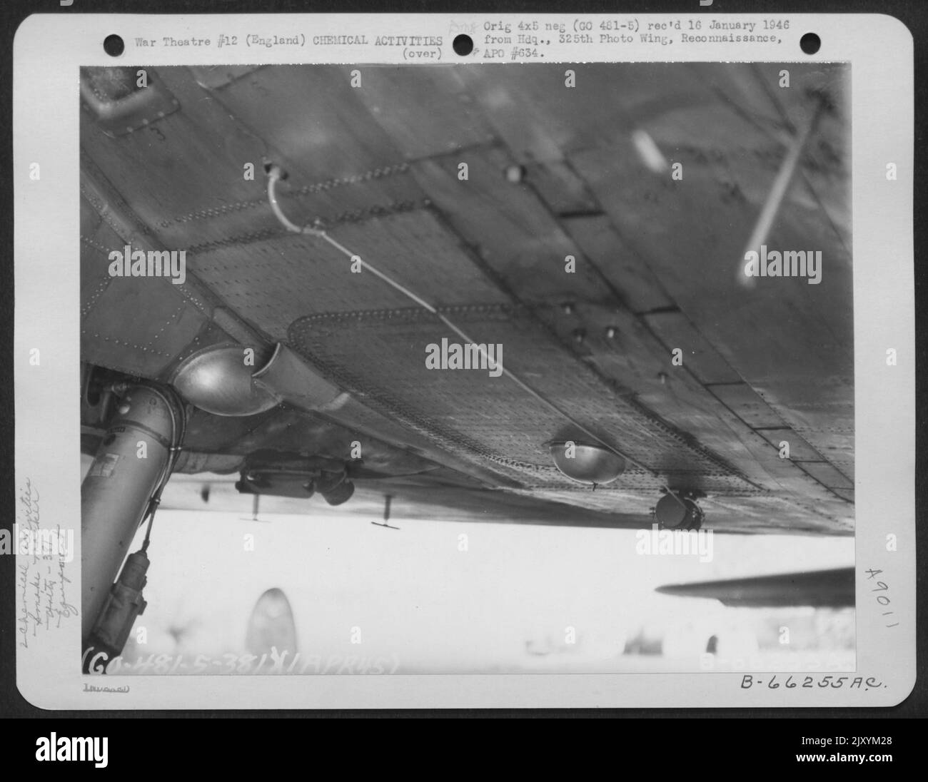 A View Of The Electrial Connection From The Bomb Sight To The Smoke ...