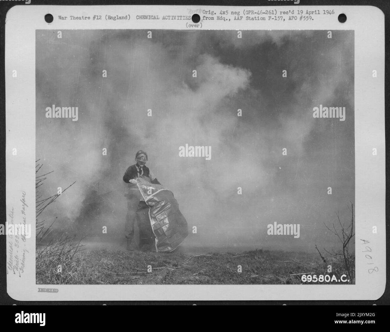 Simulated Gas Attacks Are Part Of The Chemical Warfare Training Program ...