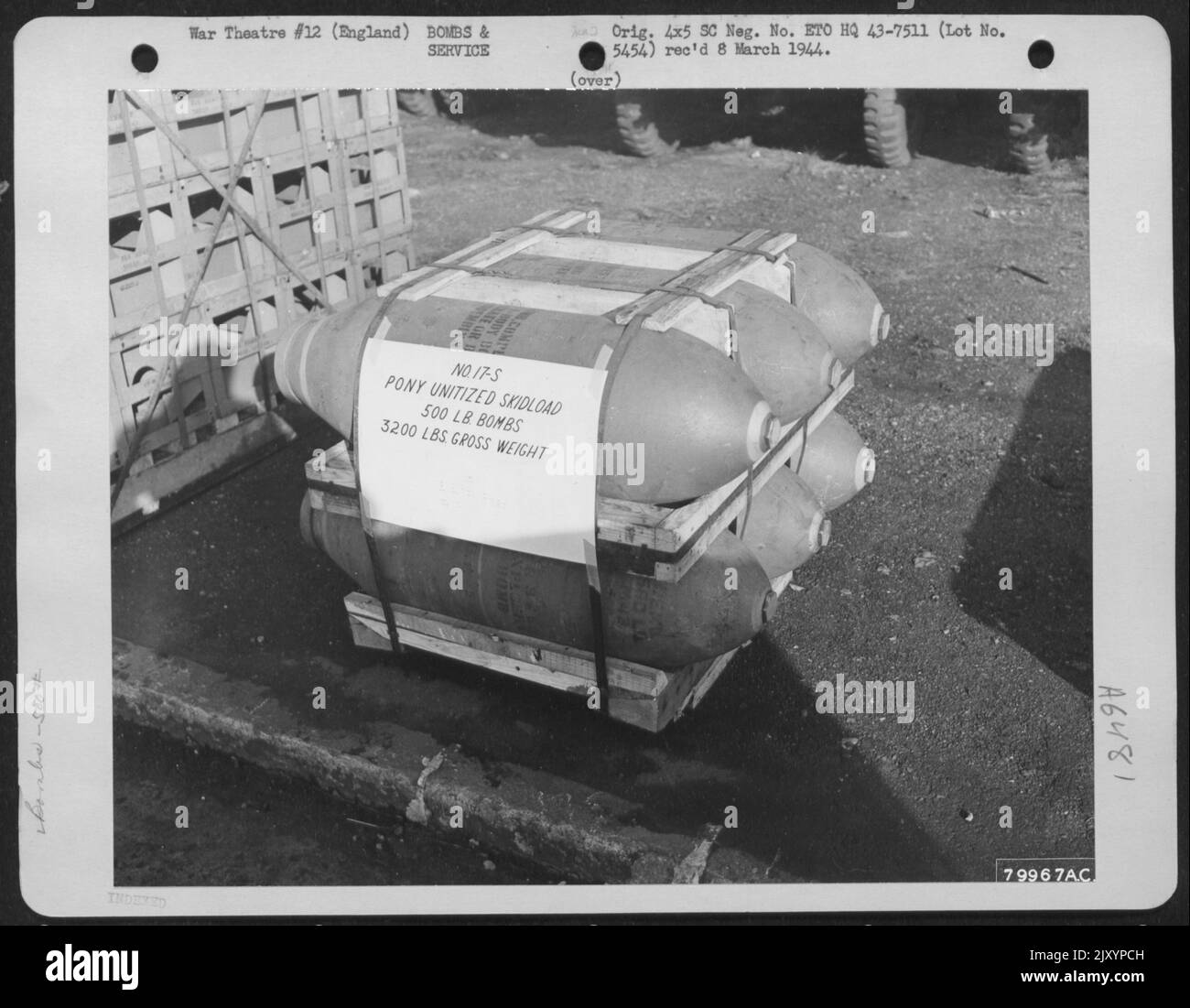 Displayed Is No. 17-S Pony Utilized Skidload Consisting Of Six 500 Lb ...