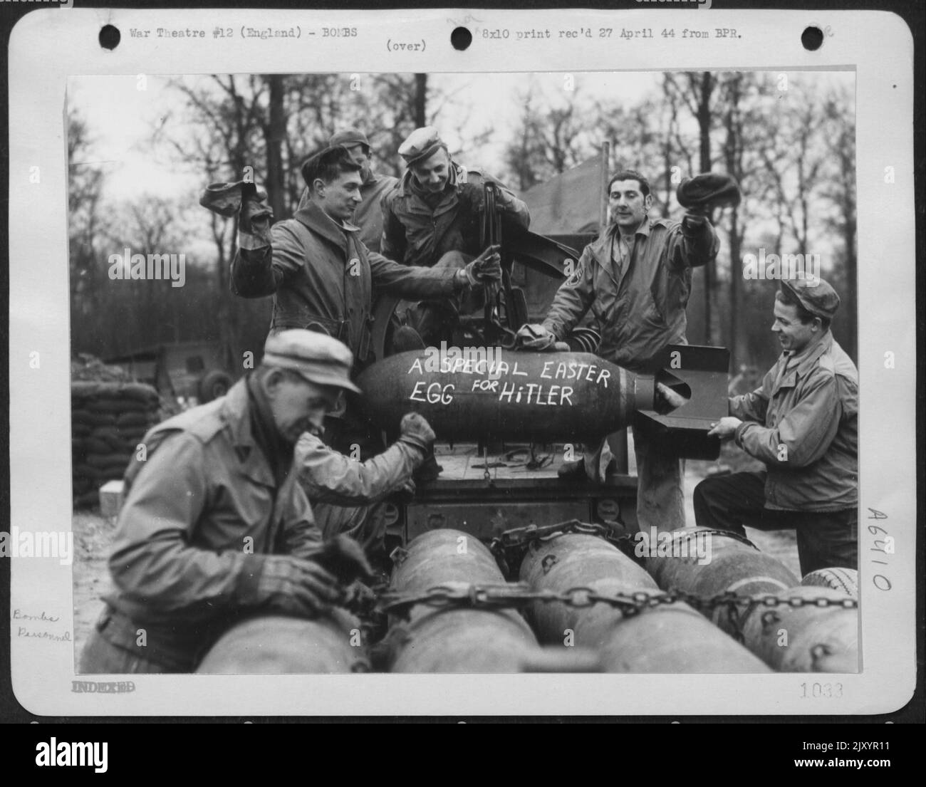 Easter Greeting For Hitler...In Keeping With Holiday Spirit, These ...