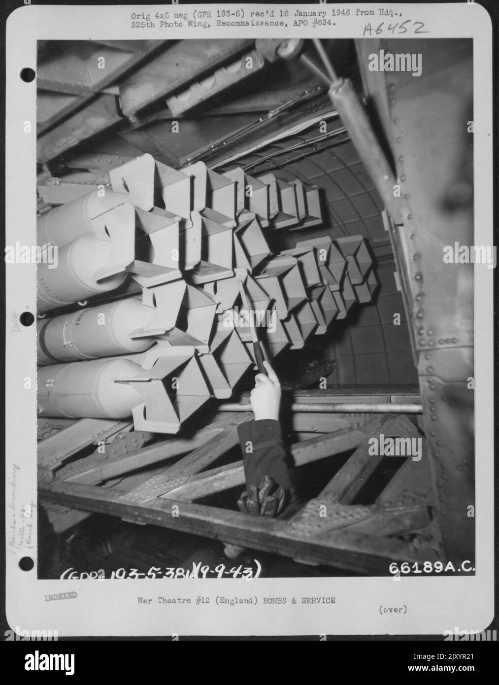 M-47 Incendiary Bombs In The Bomb Bay Of A Boeing B-17 "Flying Fortress ...