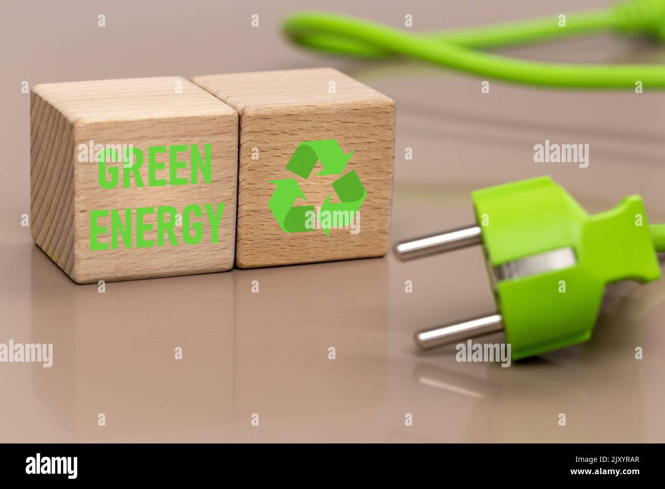 Green power plug, The concept of acquiring modern energy sources ...