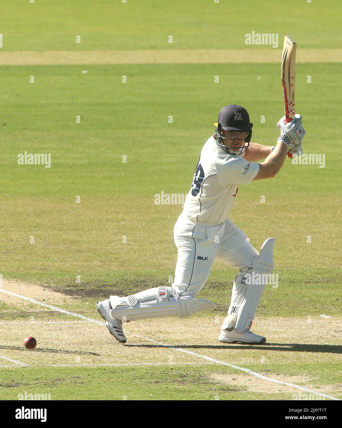 Travis Dean of Victoria batting during day one of the JLT Sheffield ...