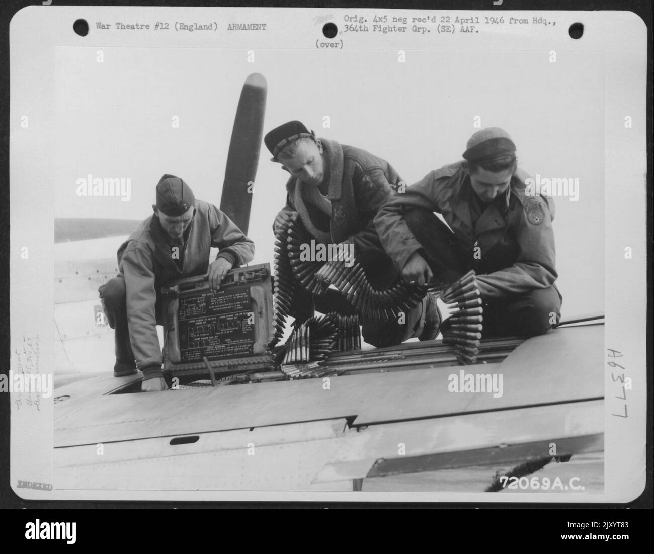 Men Of The 385Th Fighter Squadron, 364Th Fighter Group, 67Th Fighter ...
