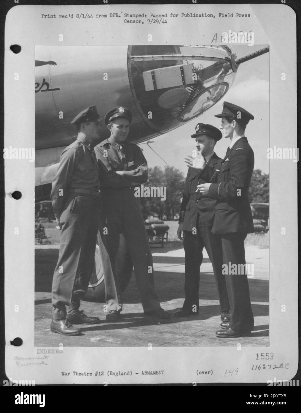 Two 9Th Af Marauder Flying Officers Who Are Operating Their Medium ...