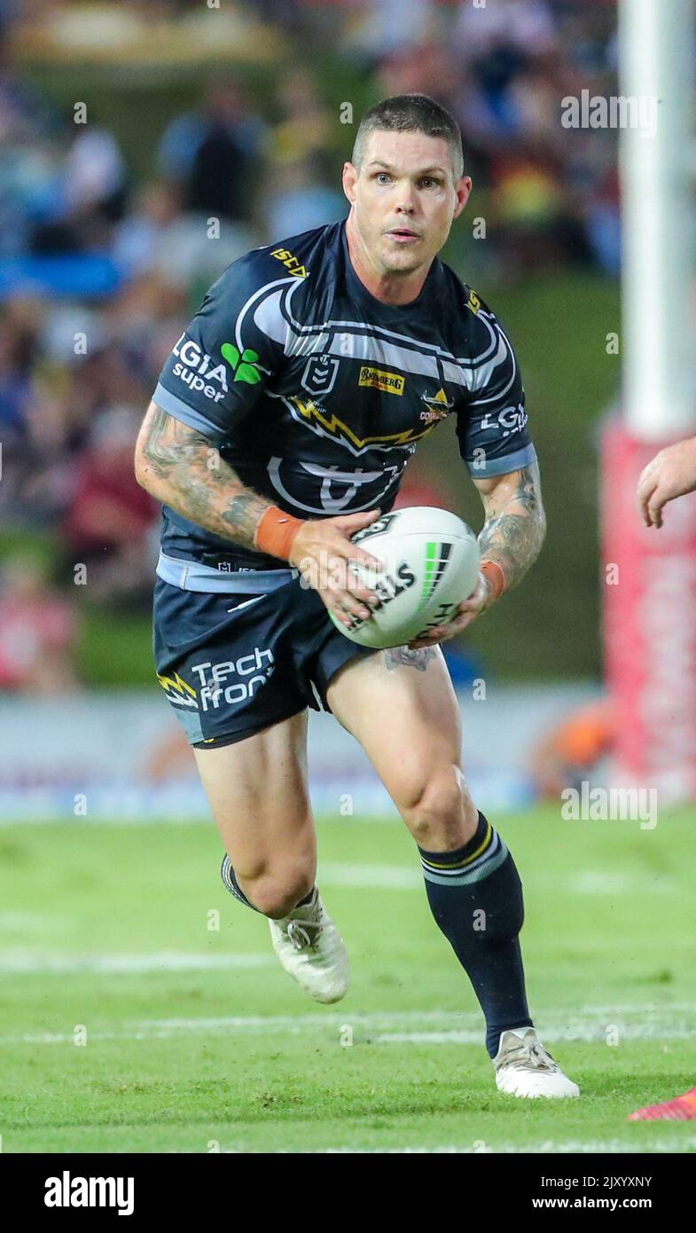 Benjamin Hampton of the Cowboys during the Round 3 NRL match between ...