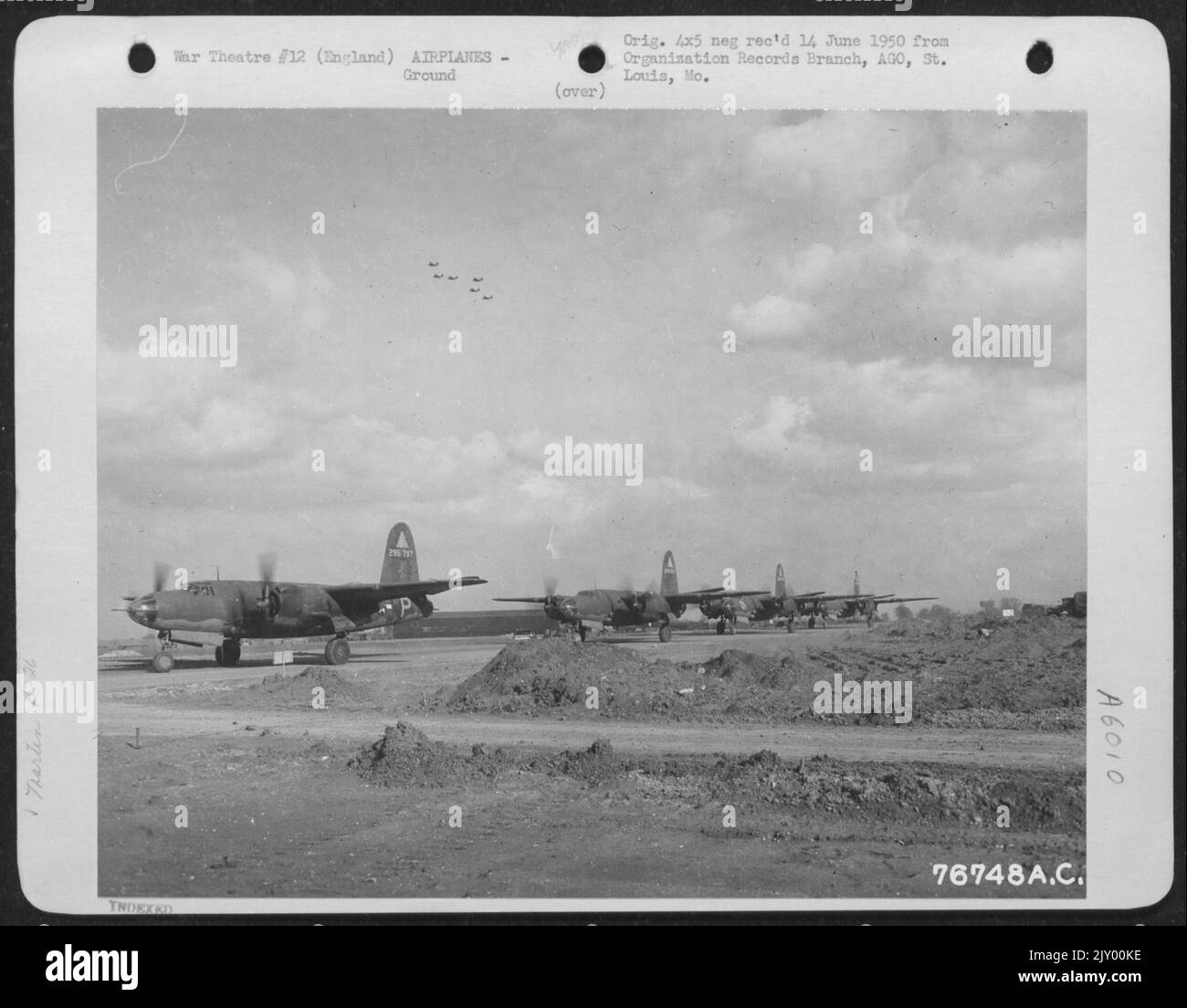 The First Planes To Operate From The Airfield At Matching, England ...