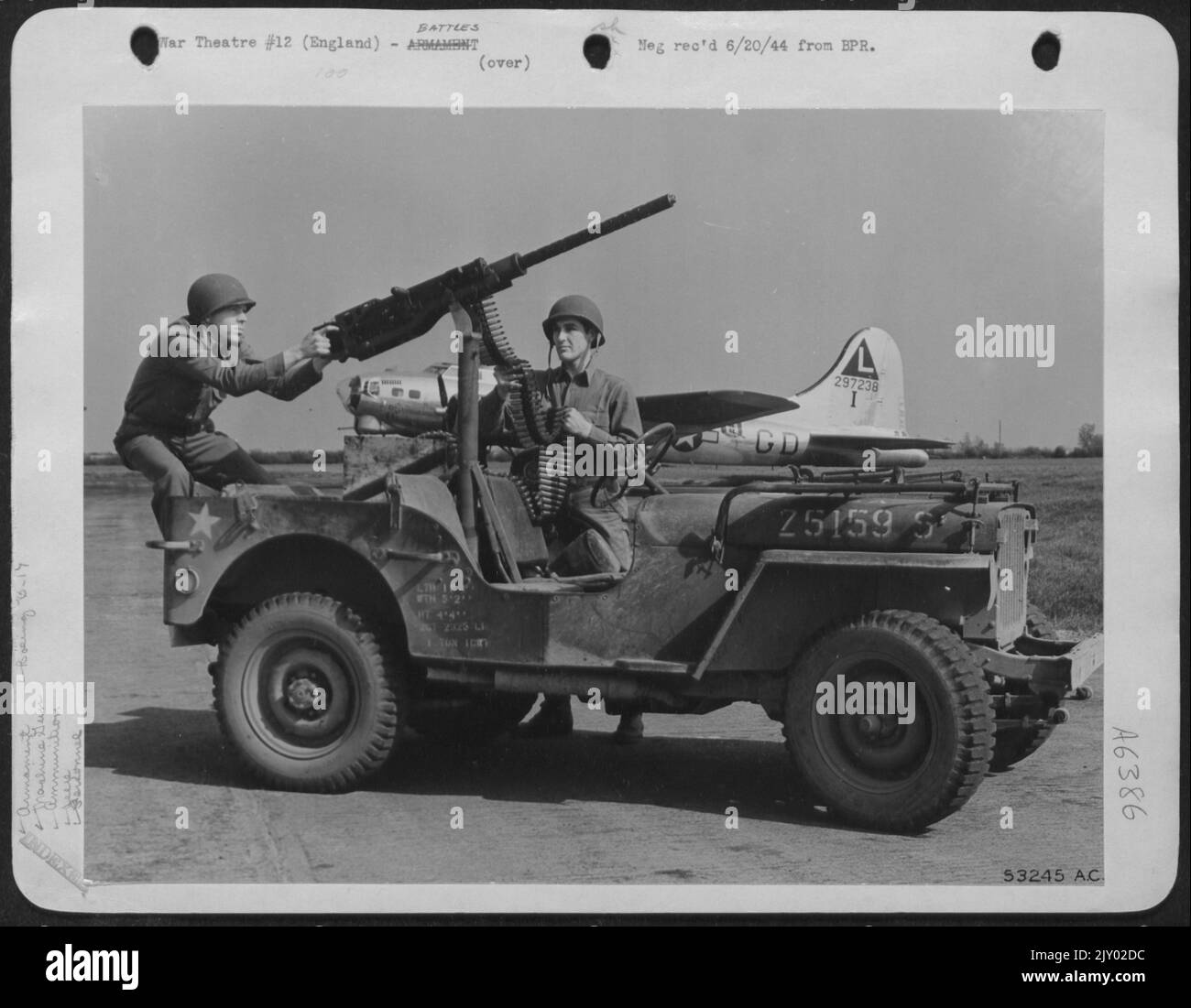 Anti-aircraft defenses include gun-toting jeeps like the one shown ...