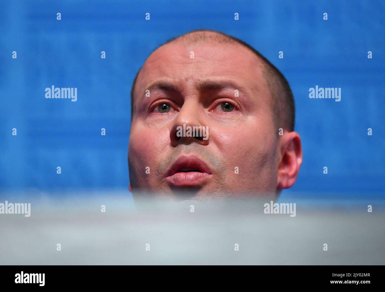 Treasurer Josh Frydenberg at the National Press Club Post Budget ...