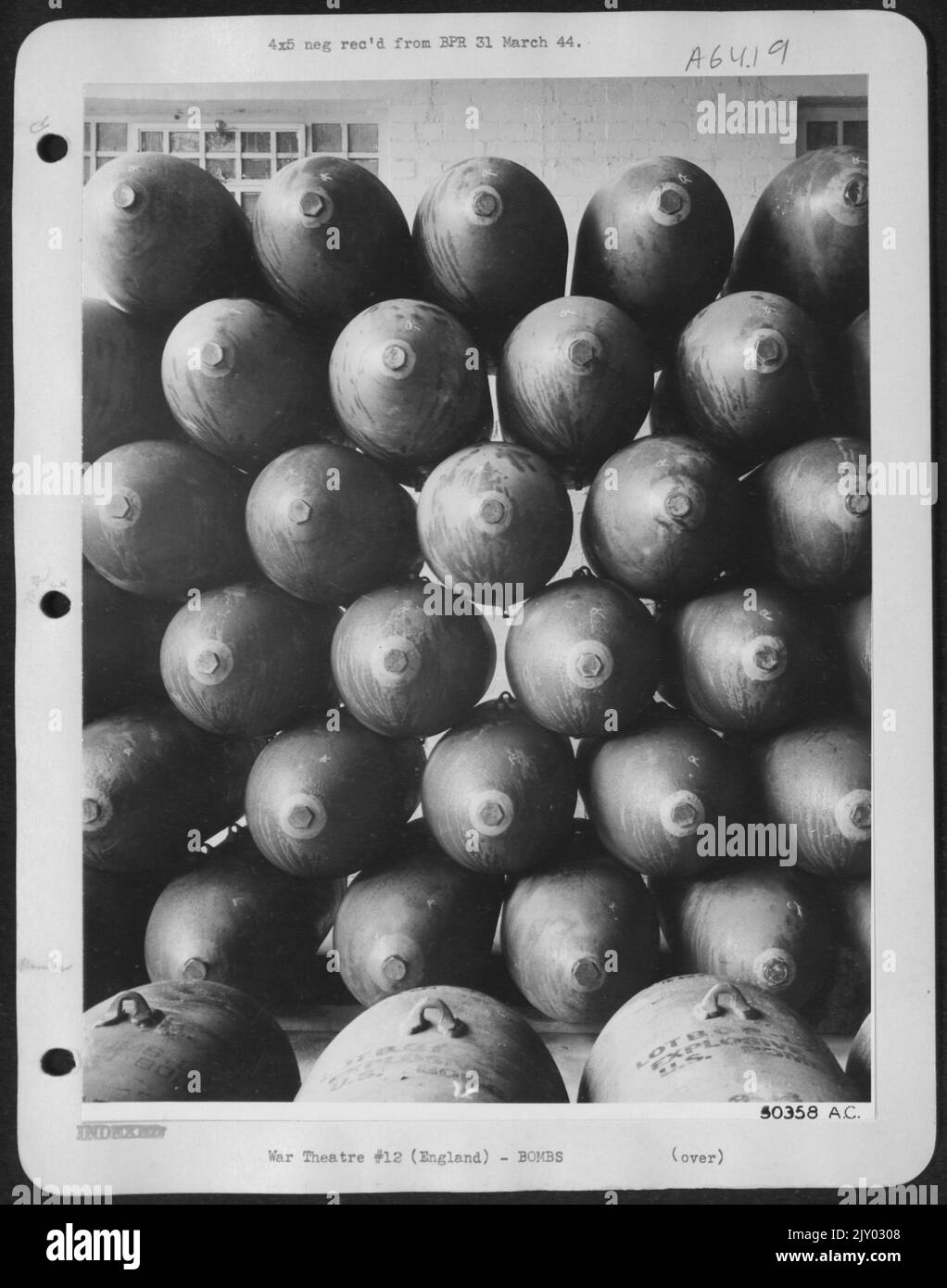 Pattern of Destruction-Stacked here are enough 1000 lb high explosive ...