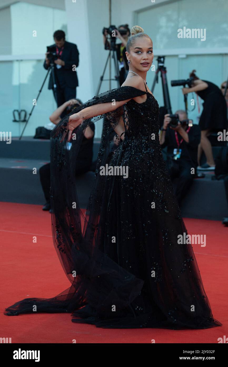 Jasmine Sanders attending The Son Premiere during the 79th Venice ...