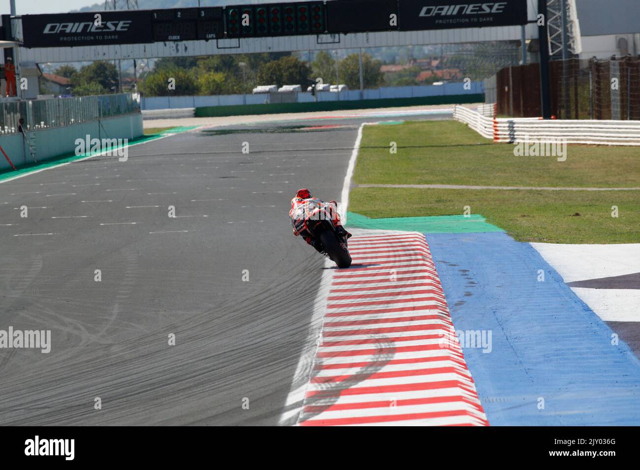 Marc Marquez 93 Honda HRC Repsol testing day MotoGP Misano 2022 Stock ...