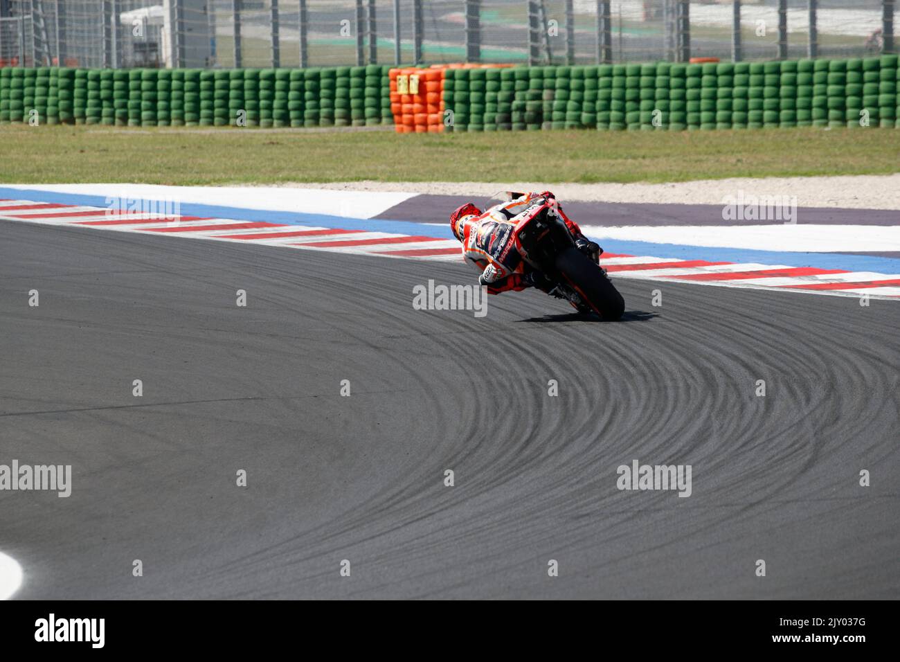 Marc Marquez 93 Honda HRC Repsol testing day MotoGP Misano 2022 Stock ...