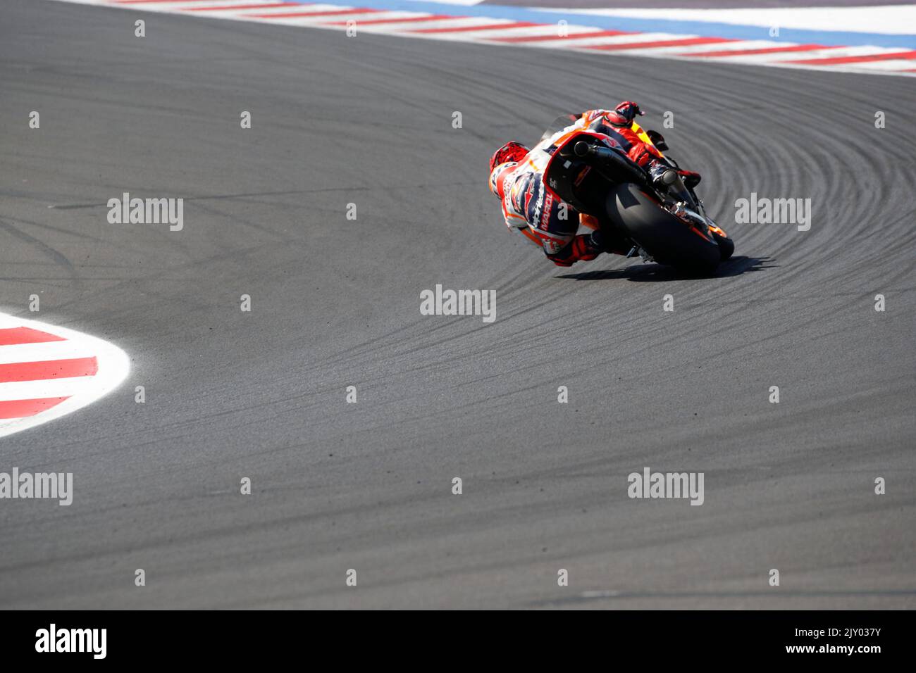 Marc Marquez 93 Honda HRC Repsol testing day MotoGP Misano 2022 Stock ...