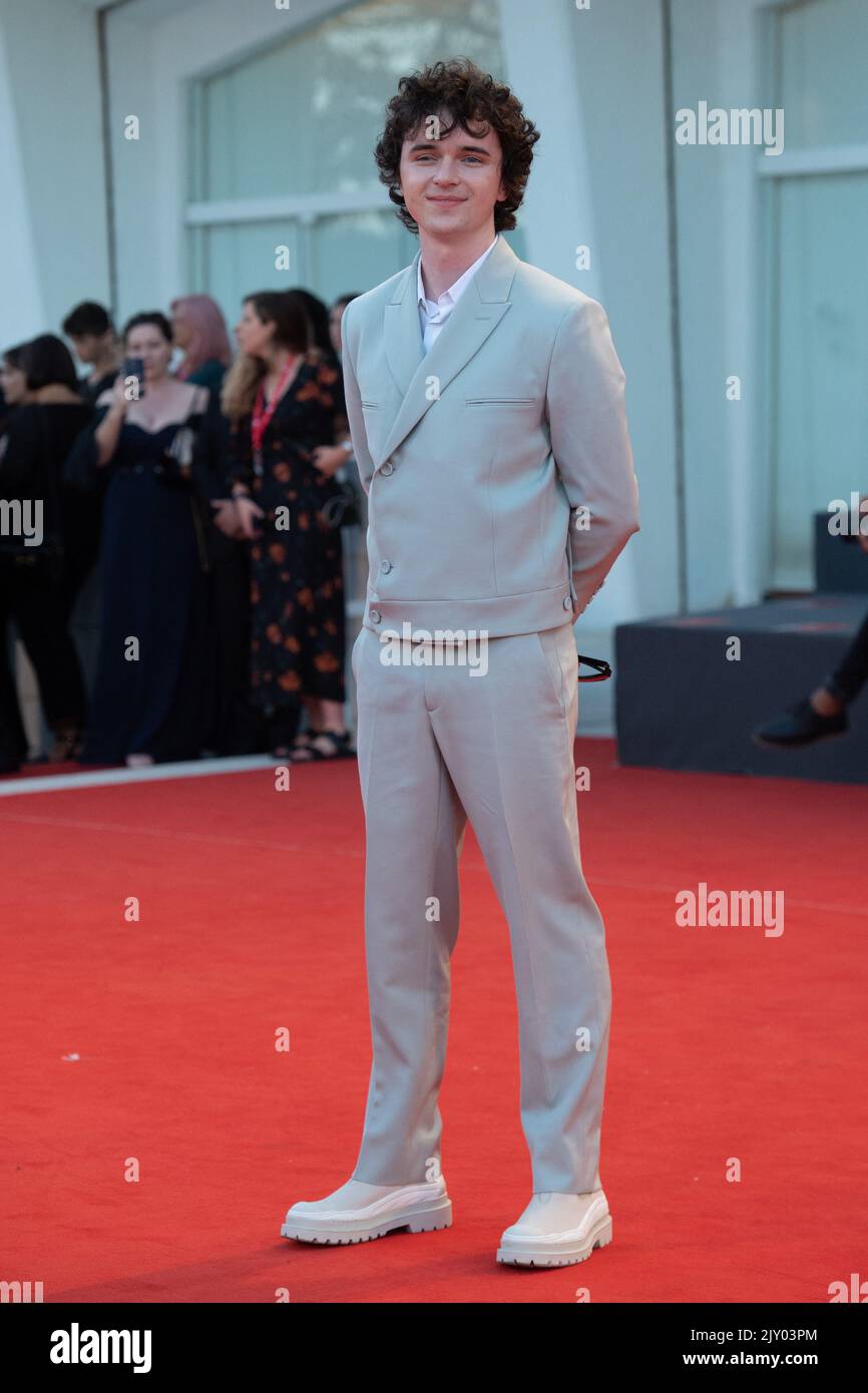 Zen McGrath attending The Son Premiere during the 79th Venice ...