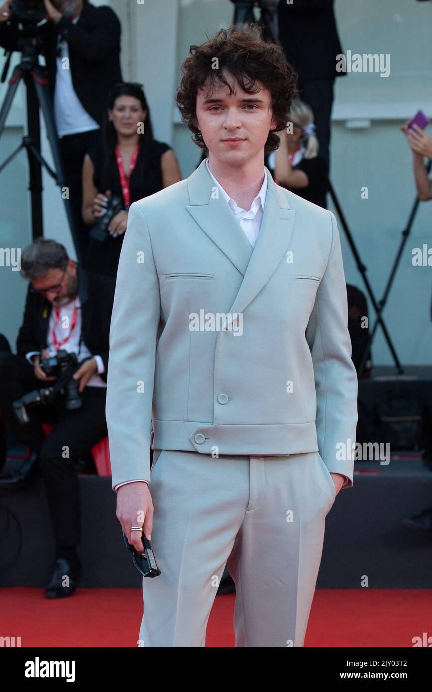 Zen McGrath attending The Son Premiere during the 79th Venice ...