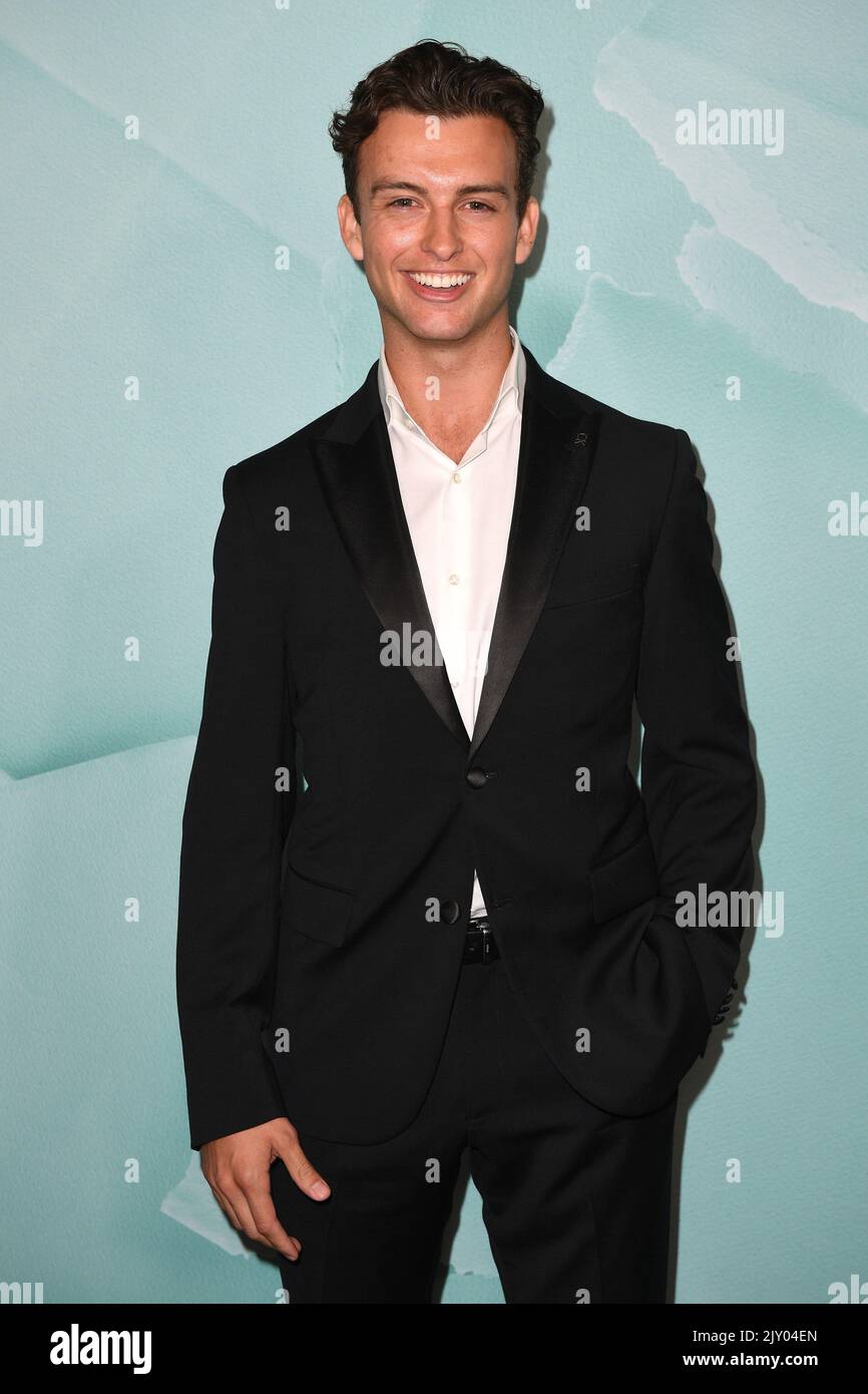 Cameron Robbie arrives at the official opening of the Tiffany & Co ...
