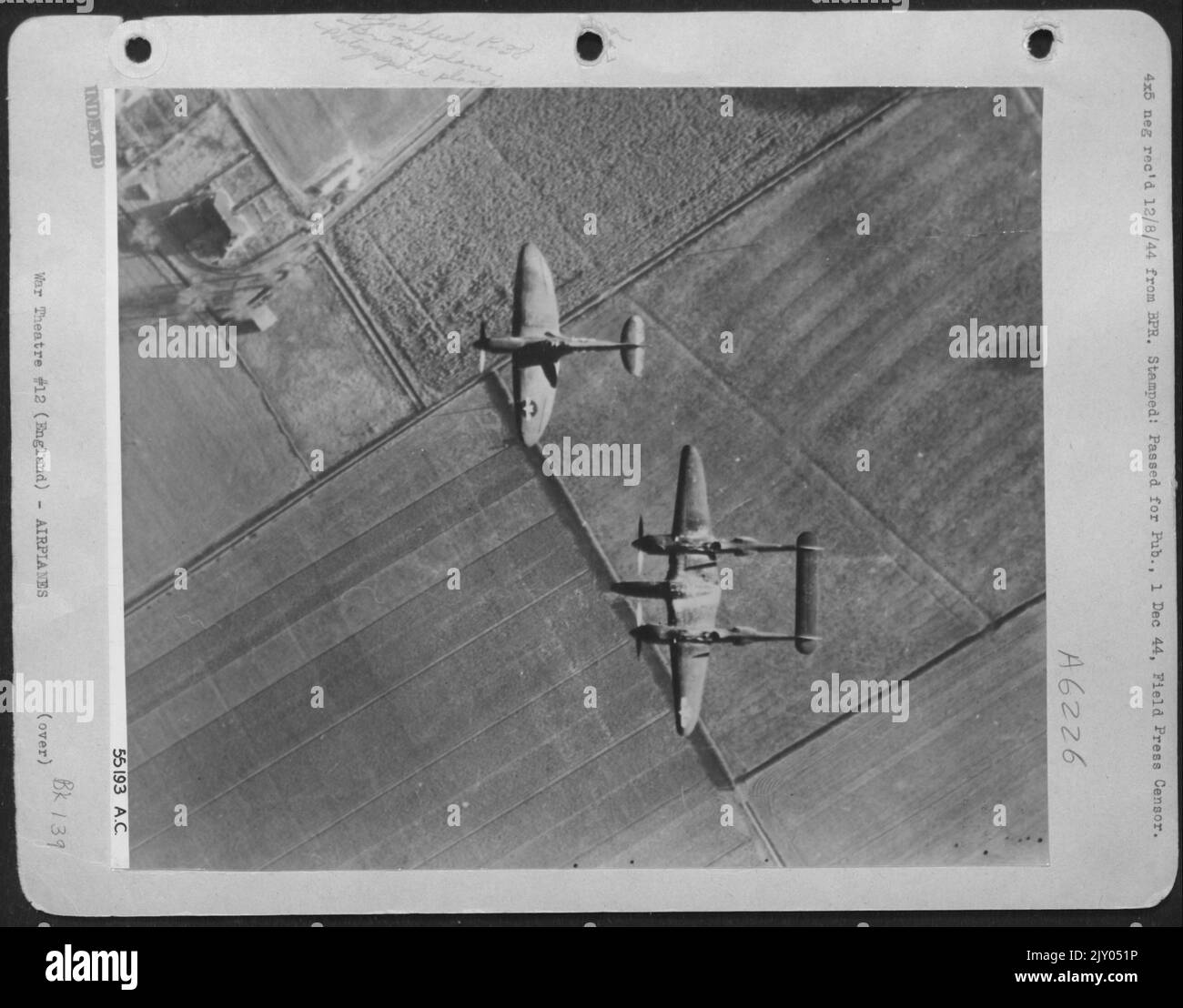 Two of the fastest planes in the world, the British "Spitfire" and the ...