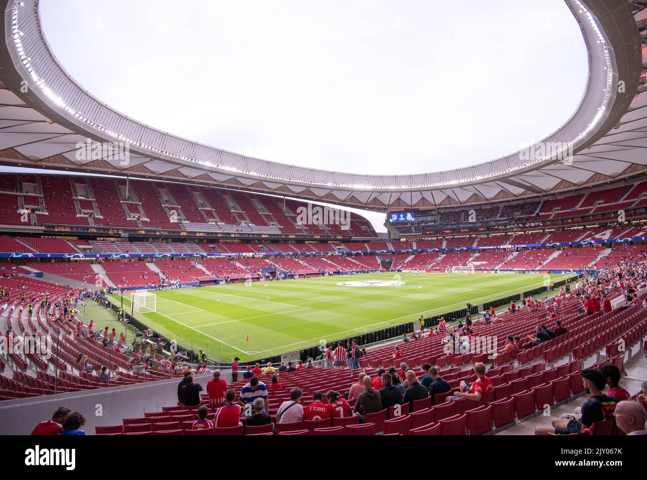 Stadium Wanda Metropolitano, Madrid, Spain. 7th Sep, 2022. Champions ...