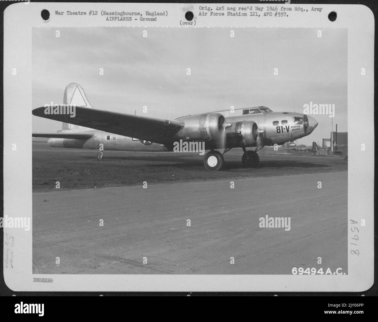 Brig General Robert B. Willims' Plane, A Boeing B-17 "Flying Fortress ...