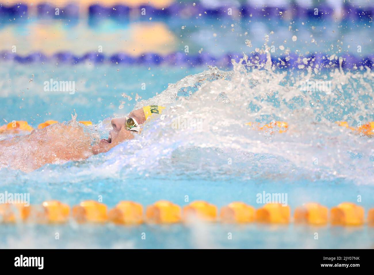 Mitch Larkin wins the Mens 100 LC Metre Backstroke Final on day one of ...