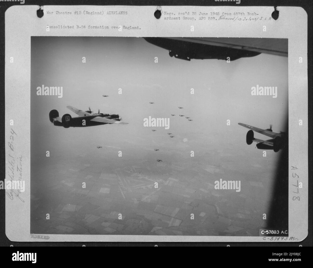 Consolidated 24 heavy bomber Black and White Stock Photos & Images - Alamy