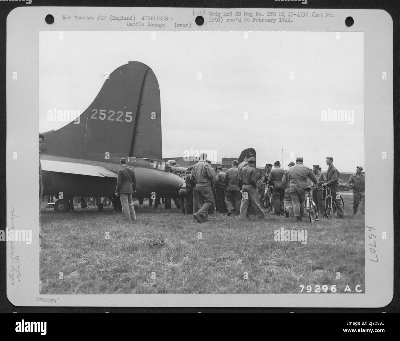 Ground Crews Of The 324Th Bomb Squadron, 91St Bomb Group, Based At ...