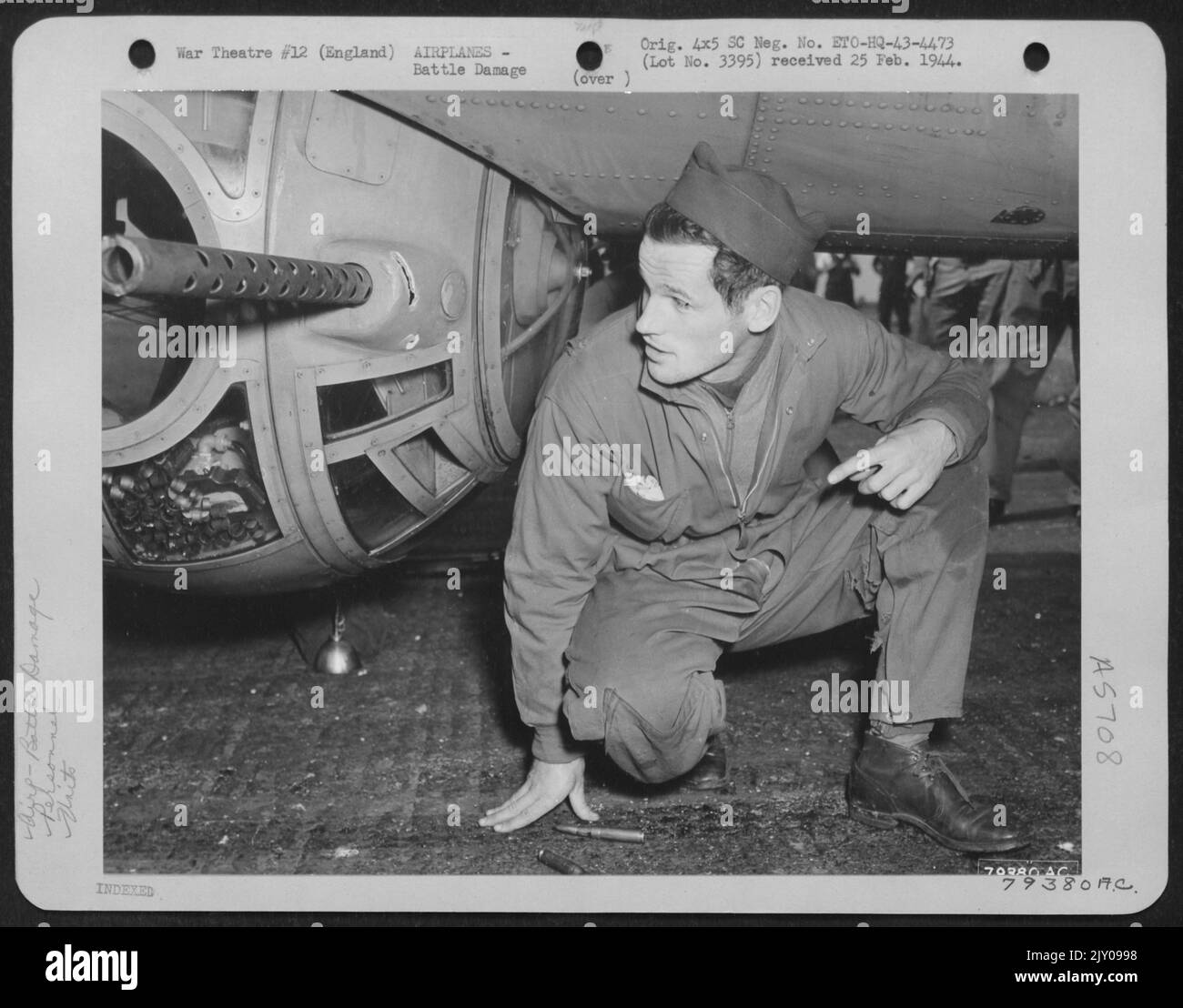 Sgt. Roger Mcdermott, Detroit, Mich, Ball Turret Gunner In The Boeing B ...
