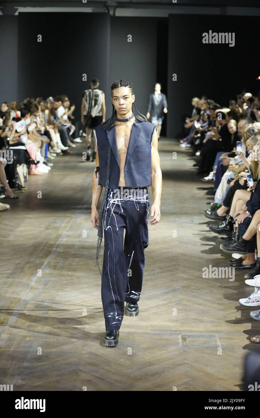 09/07/2022, Berlin, Germany, Models walk the runway at the LML Studio ...