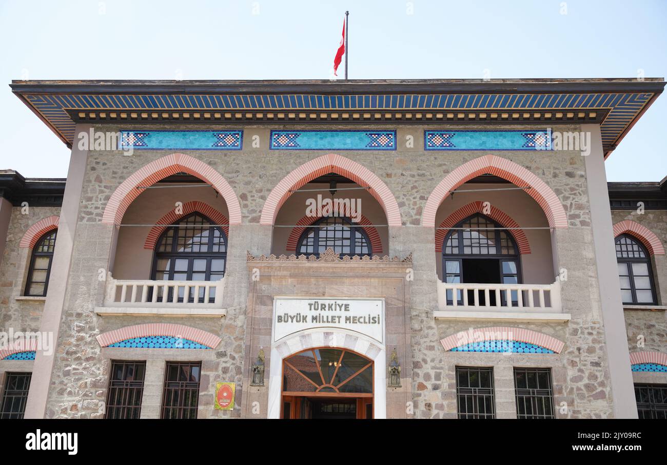Republic Museum, Grand National Assembly in Ankara City, Turkiye Stock ...