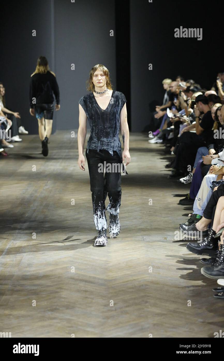 09/07/2022, Berlin, Germany, Models walk the runway at the LML Studio ...