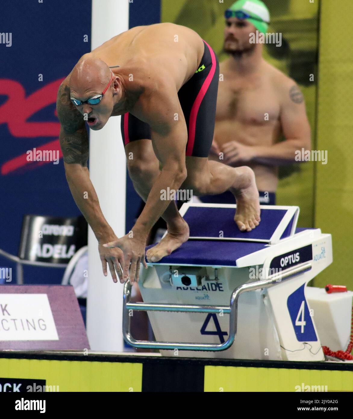 Michael Klim is seen in action during the Legends Race on day five of ...