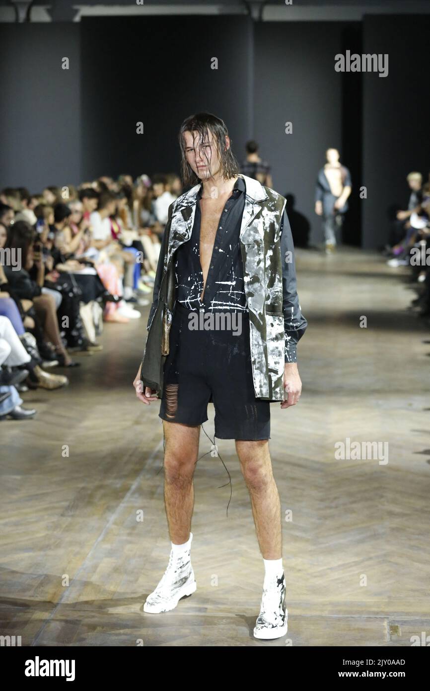 09/07/2022, Berlin, Germany, Models walk the runway at the LML Studio ...