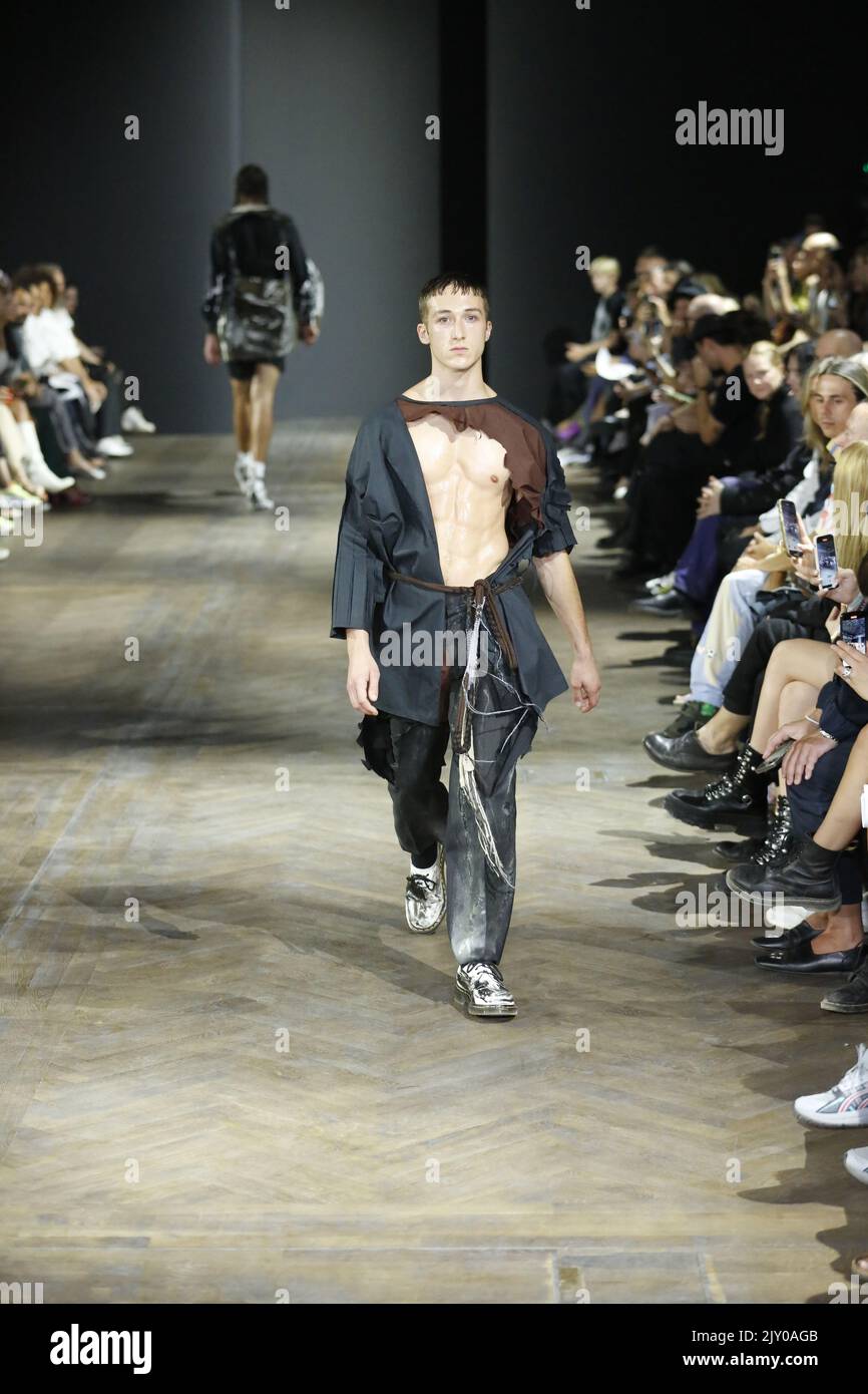 09/07/2022, Berlin, Germany, Models walk the runway at the LML Studio ...