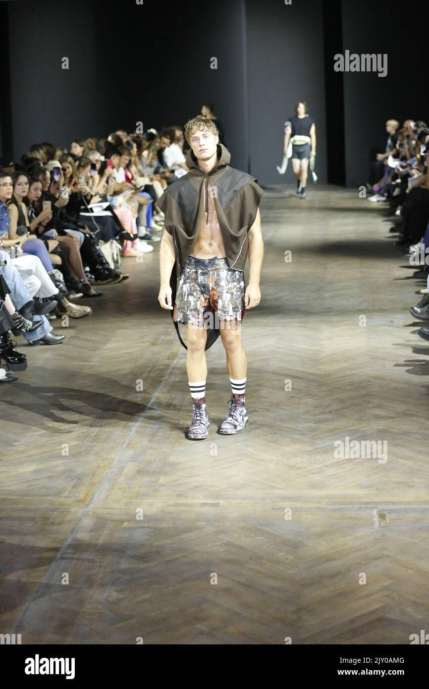 09/07/2022, Berlin, Germany, Models walk the runway at the LML Studio ...