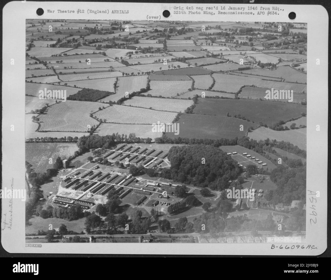 Aerial View Of Built-Up Area Between 8Th Air Force Station 167 And ...