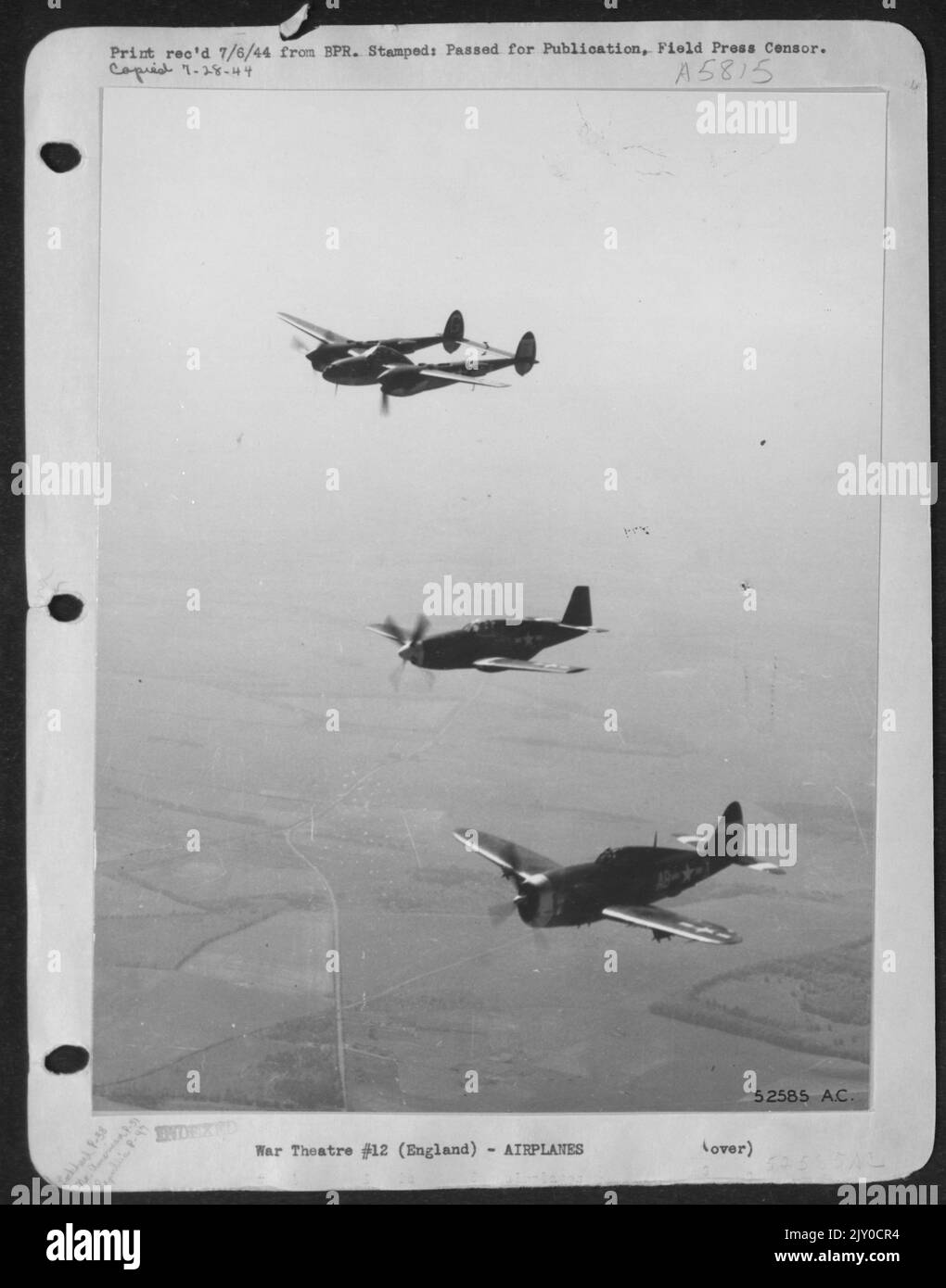 A NINTH AIR force FIGHTER STATION, England:--Here photographed for the ...