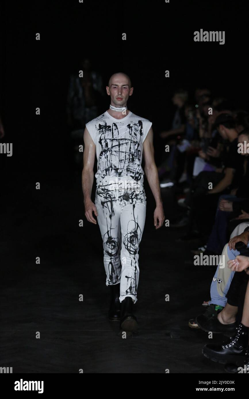 09/07/2022, Berlin, Germany, Models walk the runway at the LML Studio ...