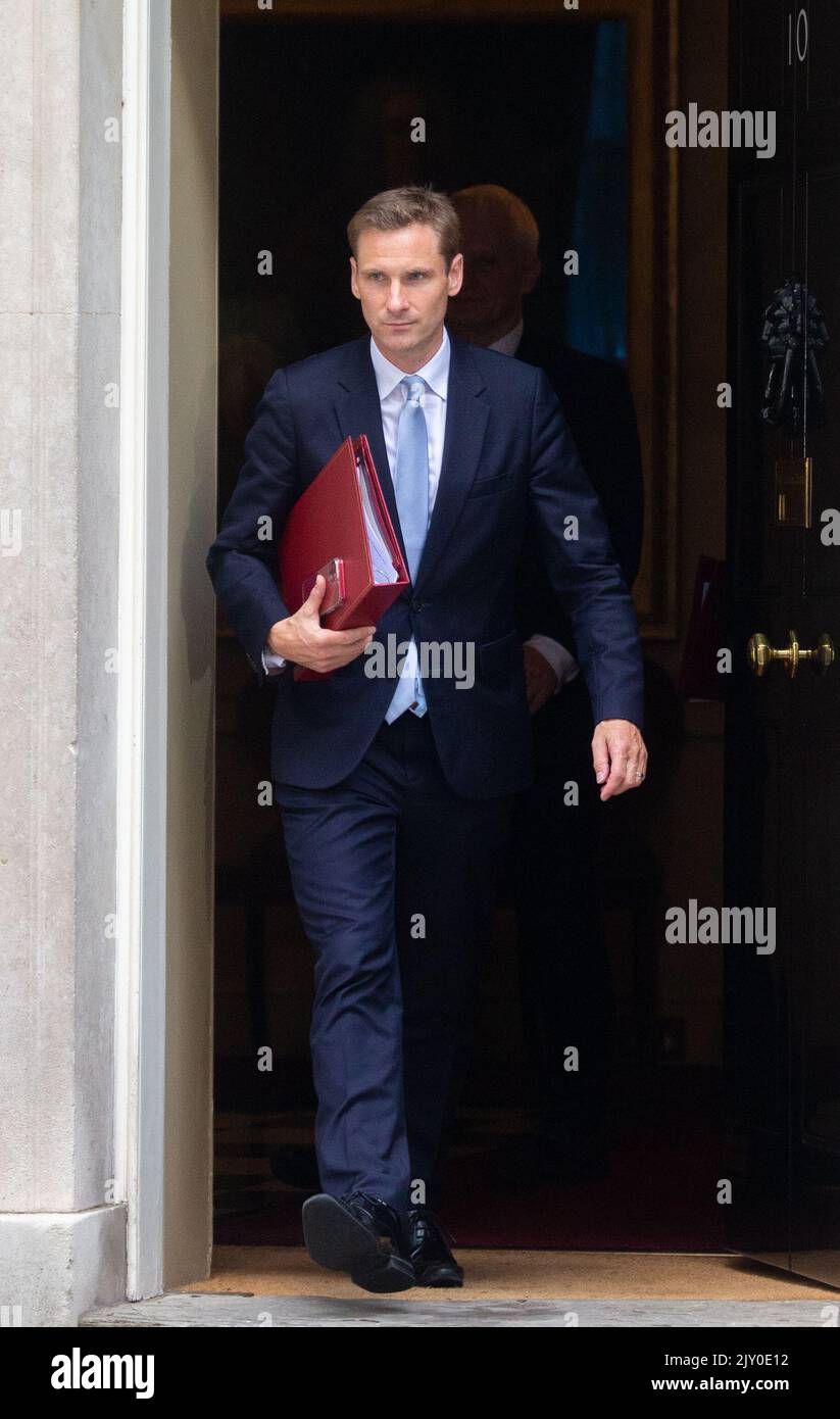 Chris philip chief secretary to the treasury hi-res stock photography ...