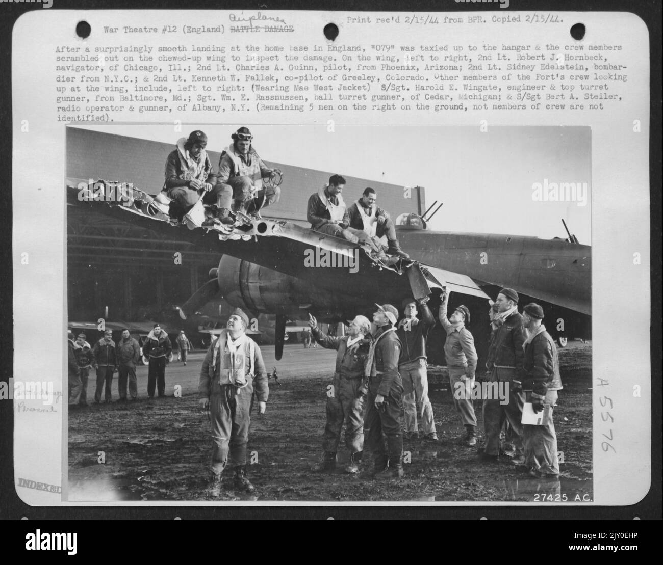 After a surprisingly smooth landed at the home base in England, "079 ...
