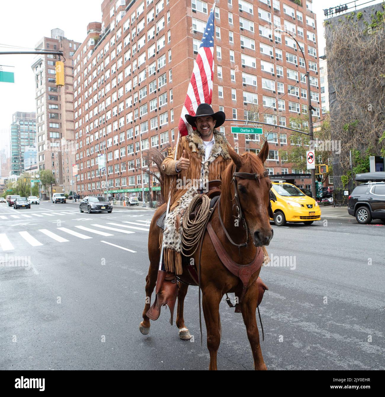 New York, New York, USA. 1st May, 2020. Couy Griffin of Tularosa, New ...