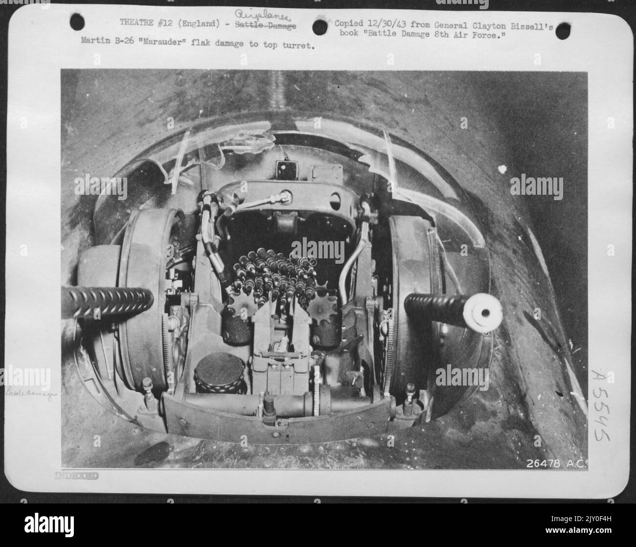 Fanire F4 Returning From A Mission, A Martin B-26 Marauder Skids Off ...