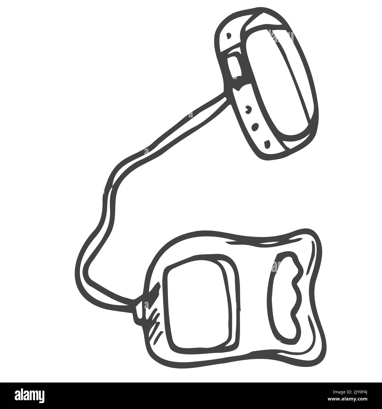 Lead dog isolated Stock Vector Images - Alamy