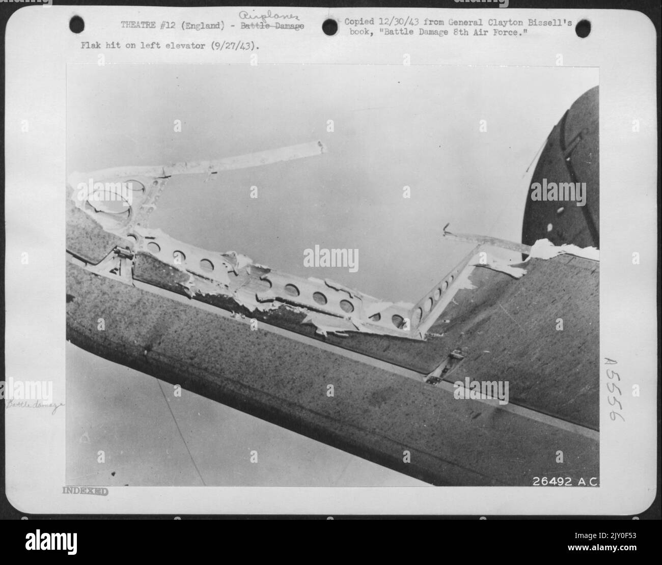 Flak damage Black and White Stock Photos & Images - Alamy