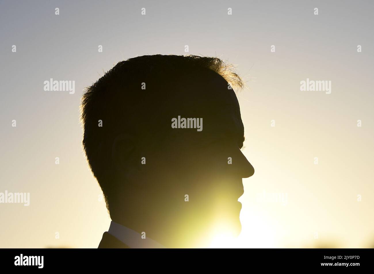 Australian opposition Leader Bill Shorten attends the ANZAC Day dawn ...