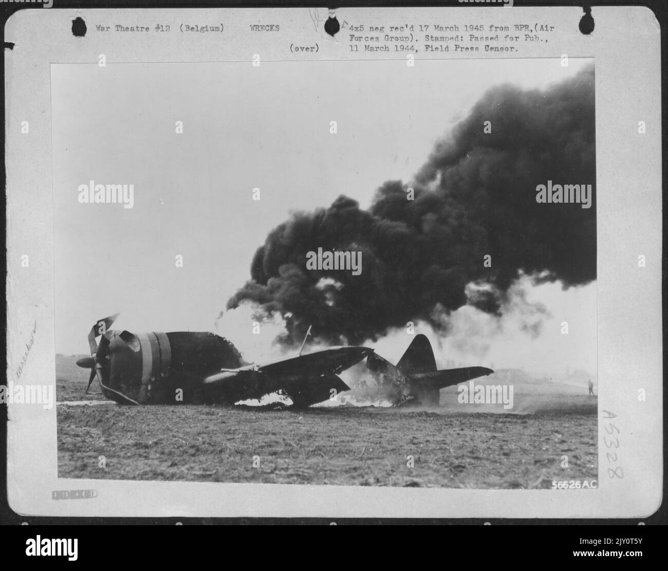 P 47 thunderbolt crash hi-res stock photography and images - Alamy