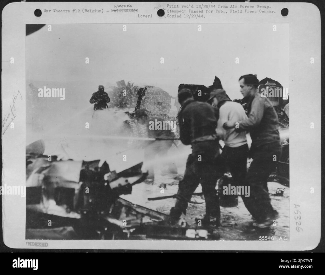 In addition to enemy aircraft and flak, 9th Air force fighter-bomber ...